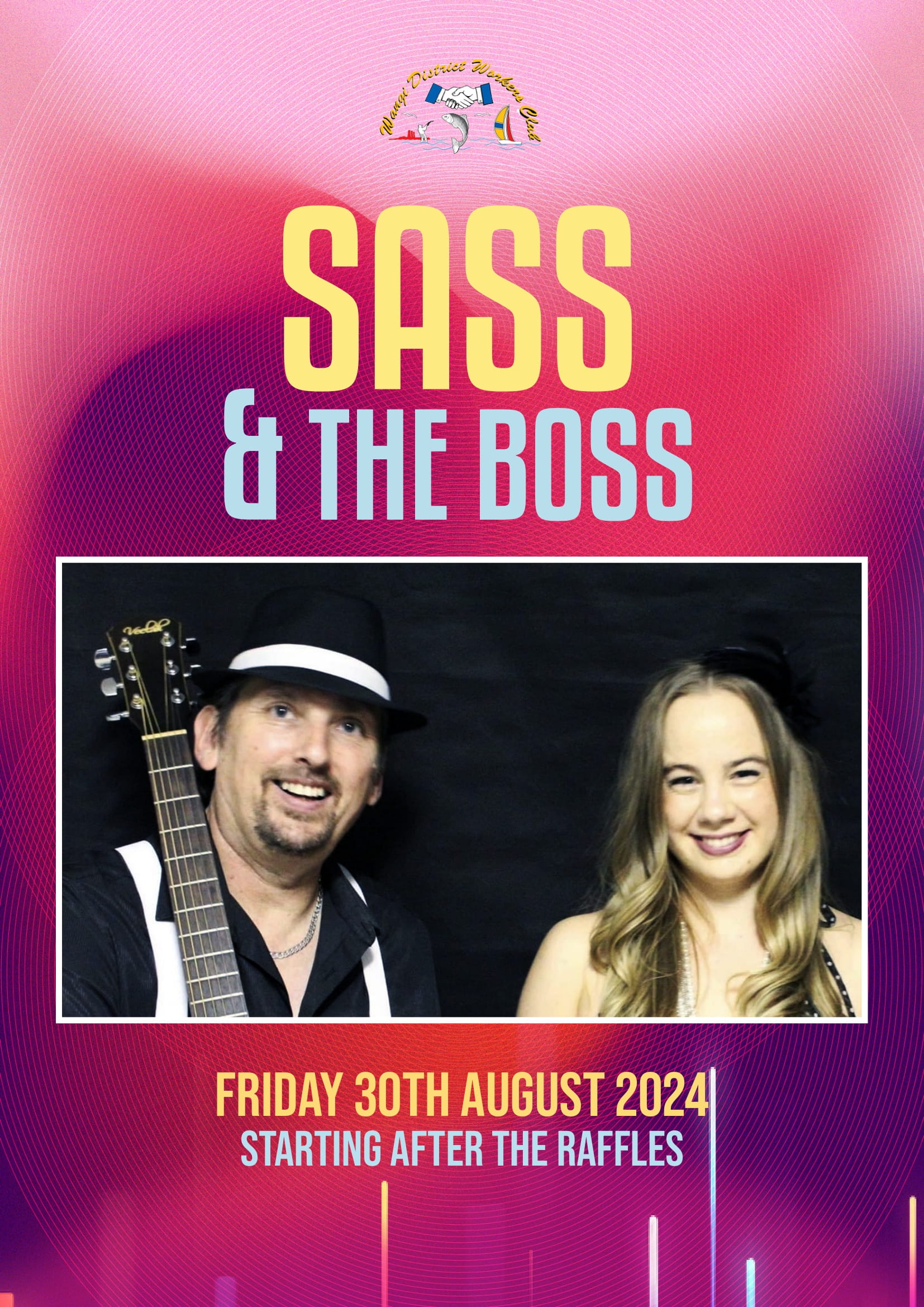 Sass & The Boss - A4 - Wangi Workers Club-1 - Wangi District Workers Club
