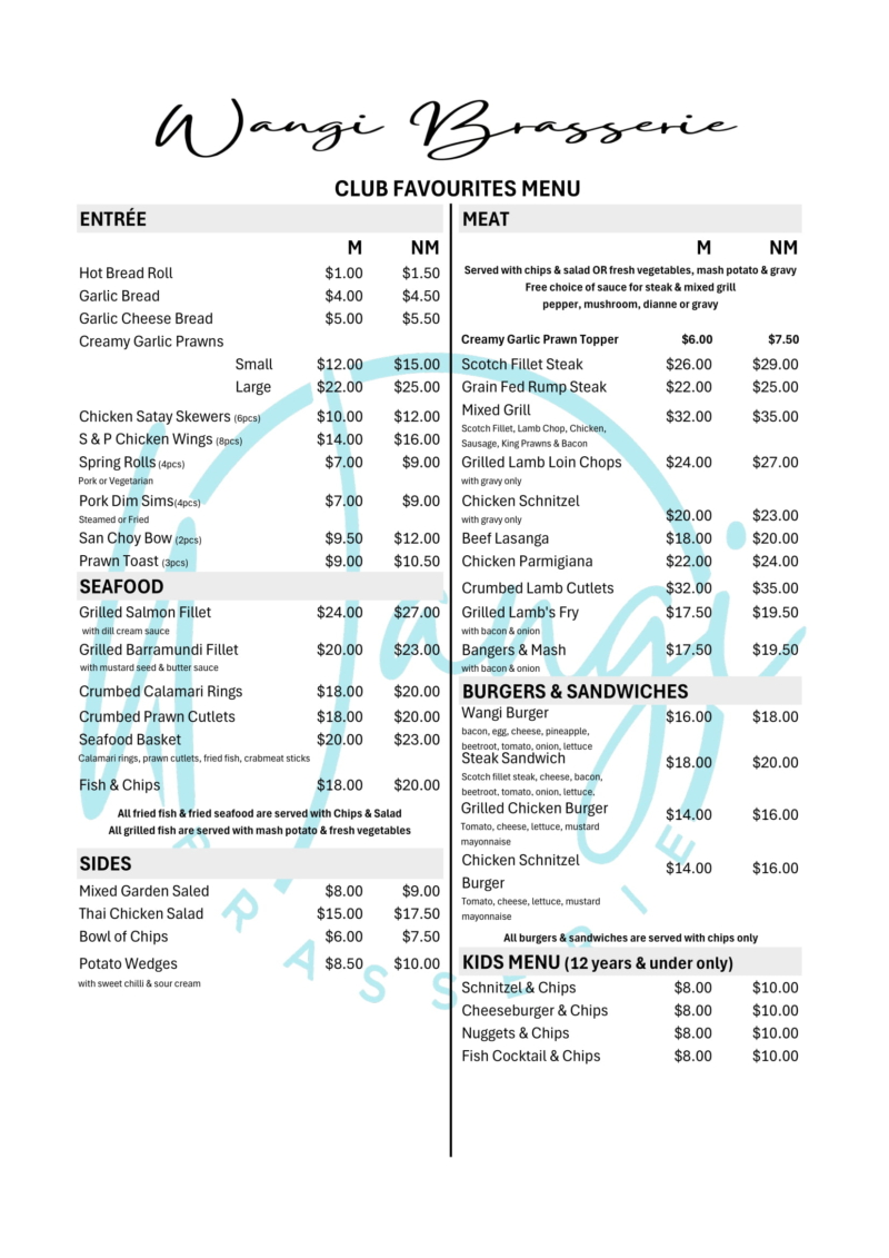 Dining - Wangi District Workers Club